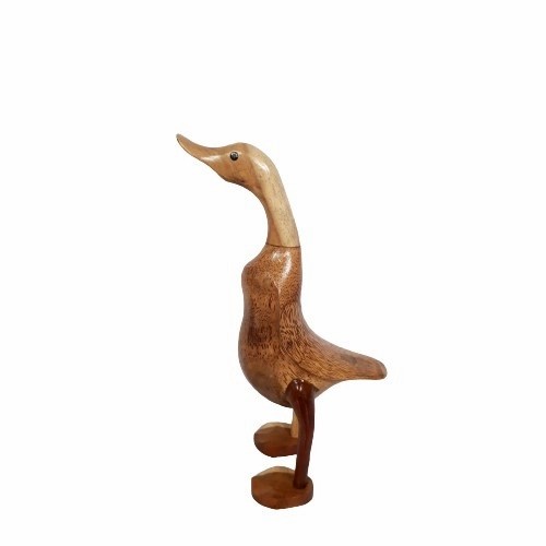Patung bebek akar bambu 35 cm pajangan patung bebek home decor | Lazada ...