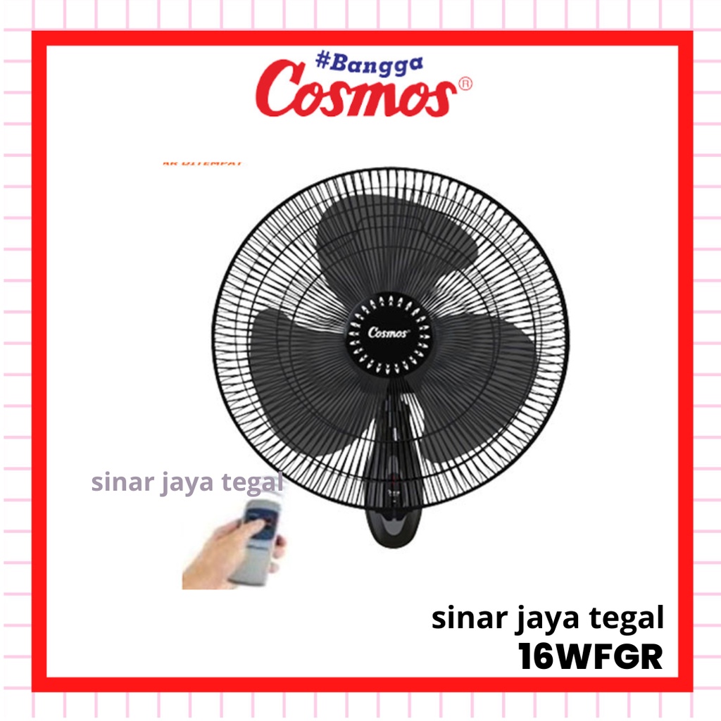 KIPAS ANGIN COSMOS 16WFGR 16 INCH / KIPAS DINDING | Lazada Indonesia