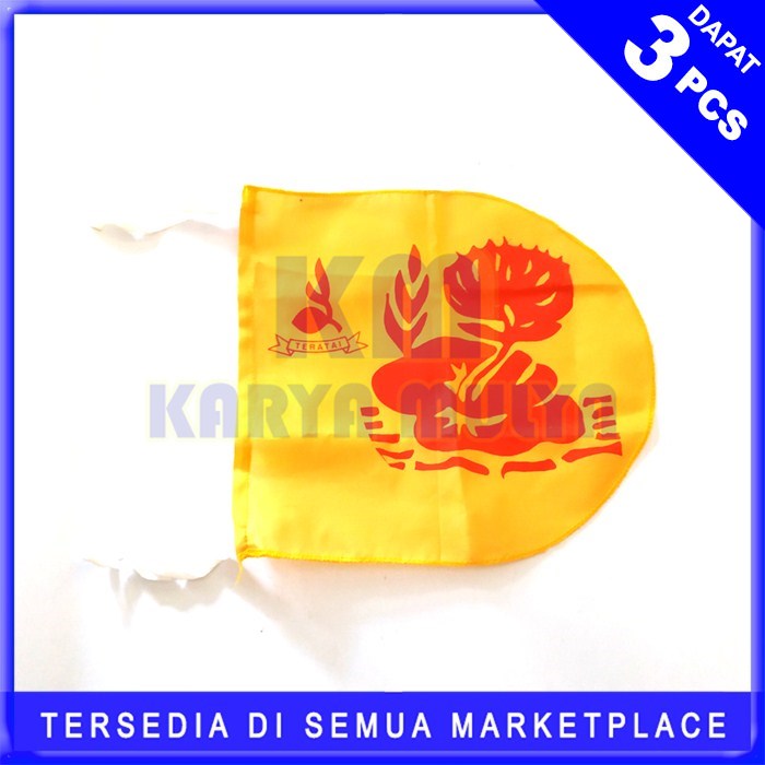 Bendera Regu Teratai Bendera Regu Pramuka Regu Bunga Teratai Bendera ...