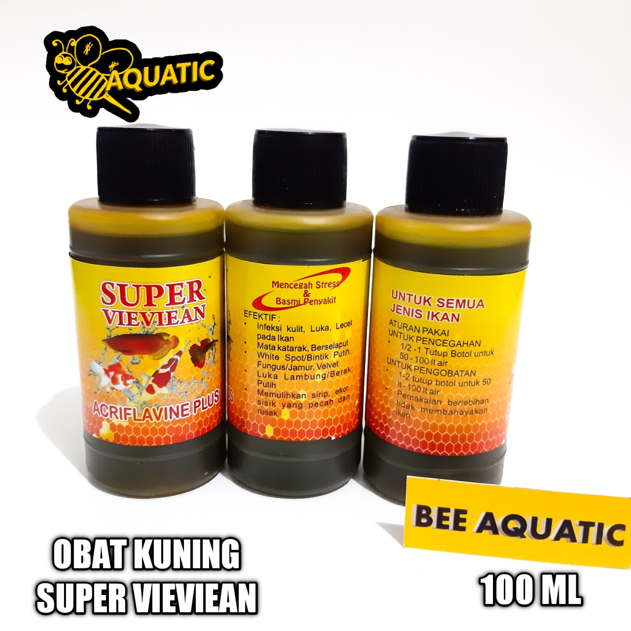 Obat Kuning - Super Vieviean Acriflavine Plus - 100 ML | Lazada Indonesia