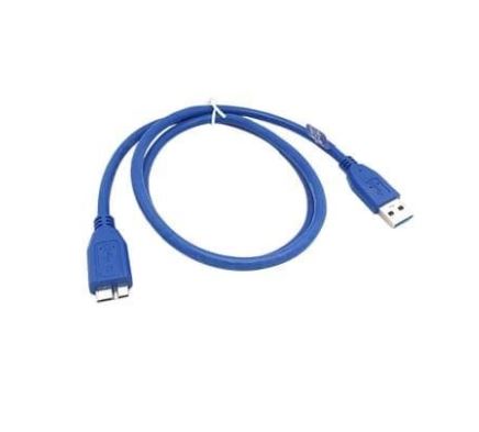 Usb-A 3.0 to Micro-b cable nyk 60cm data 5Gbps for ssd enclosure ...