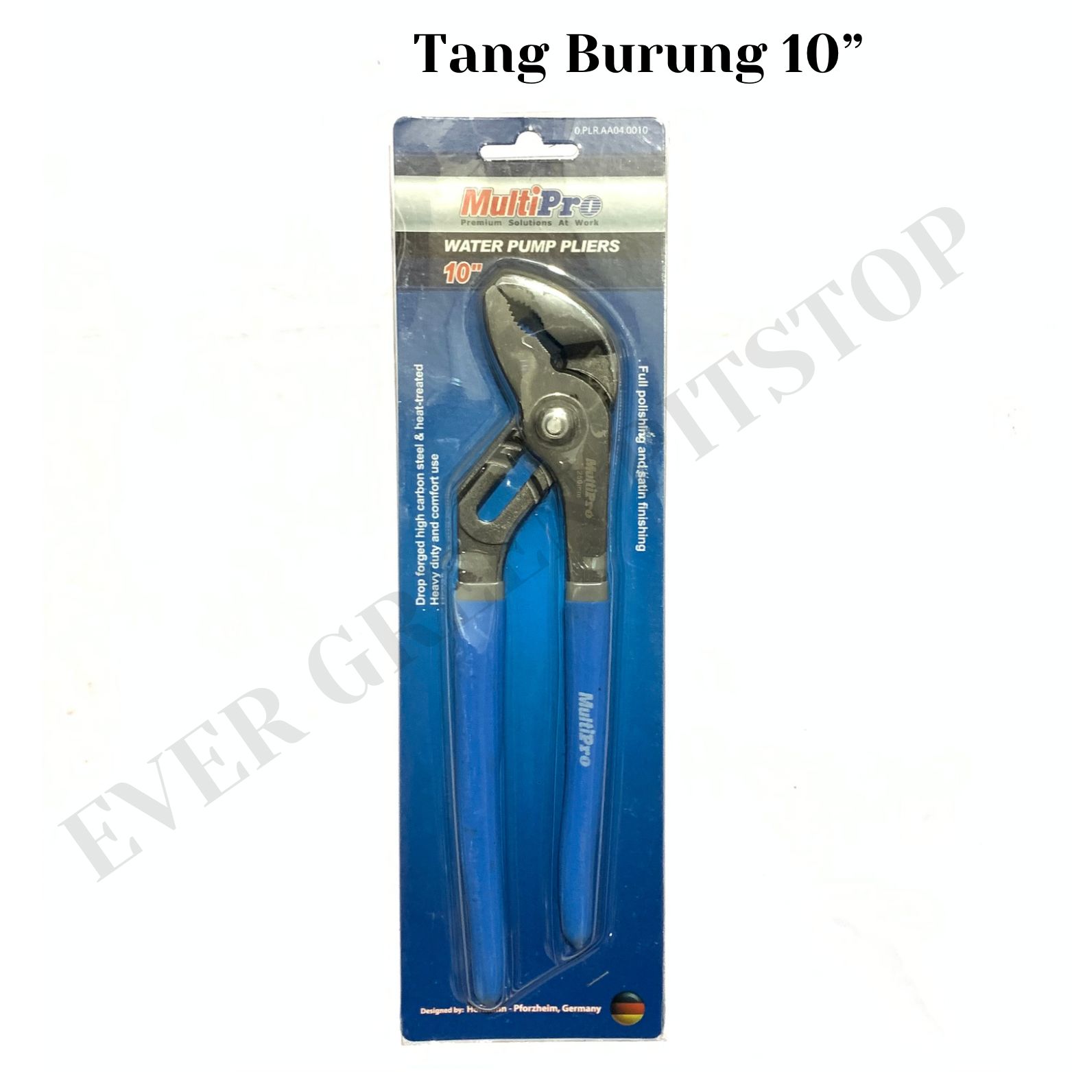 Tang Burung Geser Sliding Multipro 10 inch Water Pump Pliers Tang Jepit ...