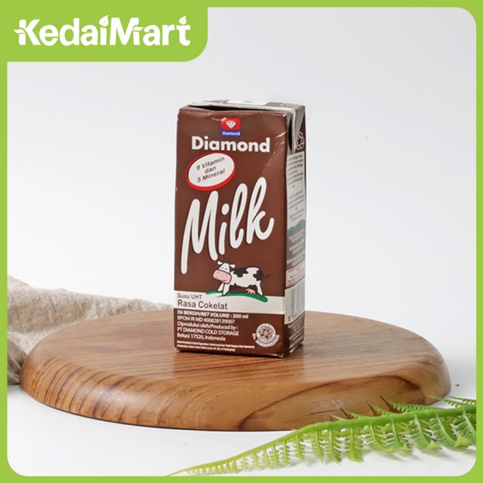 Diamond Milk UHT Coklat 200 ml | Lazada Indonesia