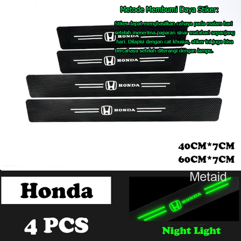 Pelindung Pintu Mobil 1/4/5 Pcs Stiker Pelindung Sill Plate Stiker ...