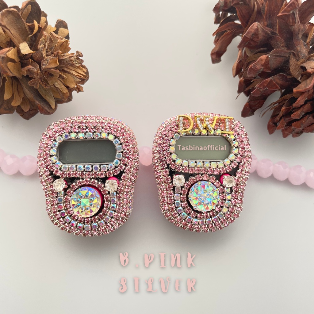 Tasbih digital Premium swarovski Led custom nama | Lazada Indonesia