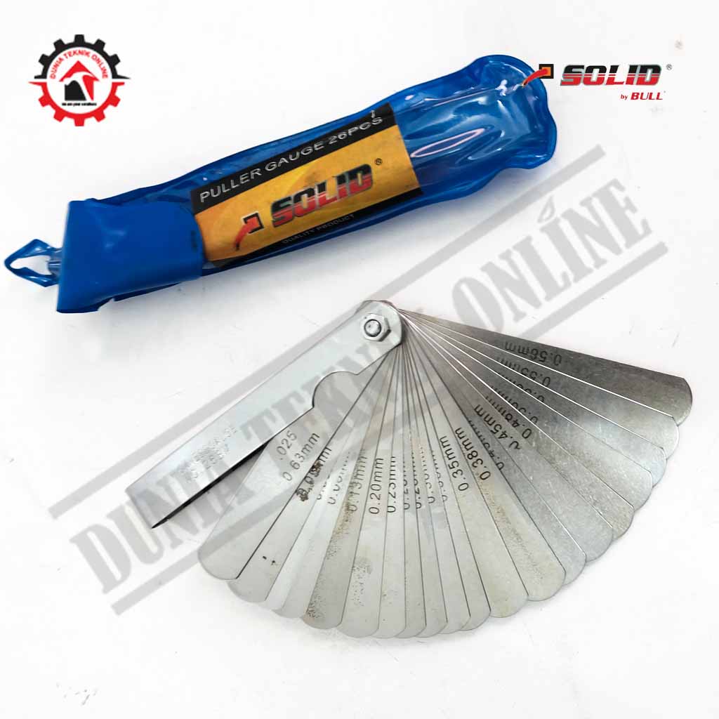 Feeler Gauge / Fuller Gauge / Pengukur Setelan Celah Klep | Lazada ...