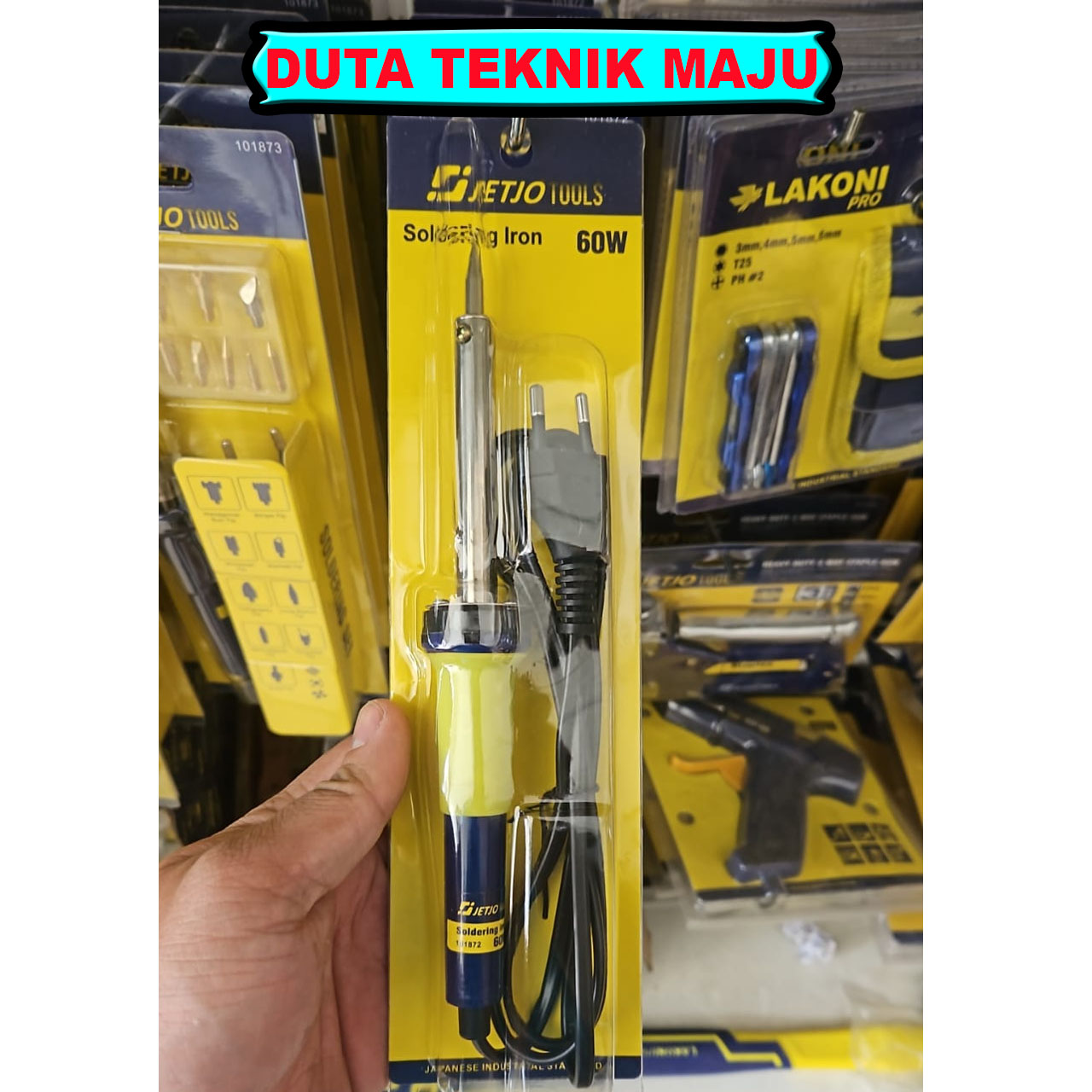 Solder Listrik LURUS 40 Watt Dan 60 watt / Soldering Iron JETJO TOOLS ...