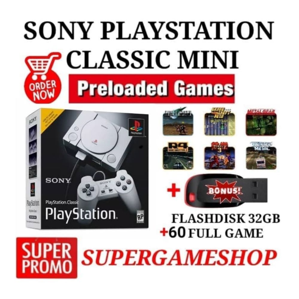 Sony Playstation Classic Mini Full Game | Lazada Indonesia