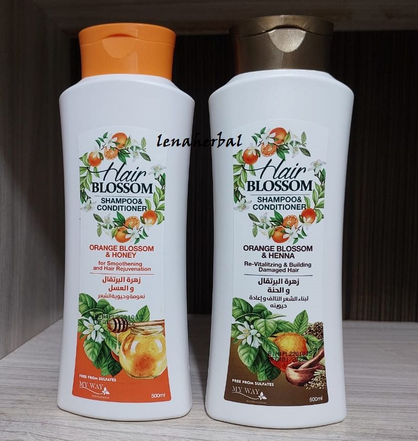 Hair Orange Blossom Shampoo & Conditioner Honey/Henna My Way Shampo dan ...