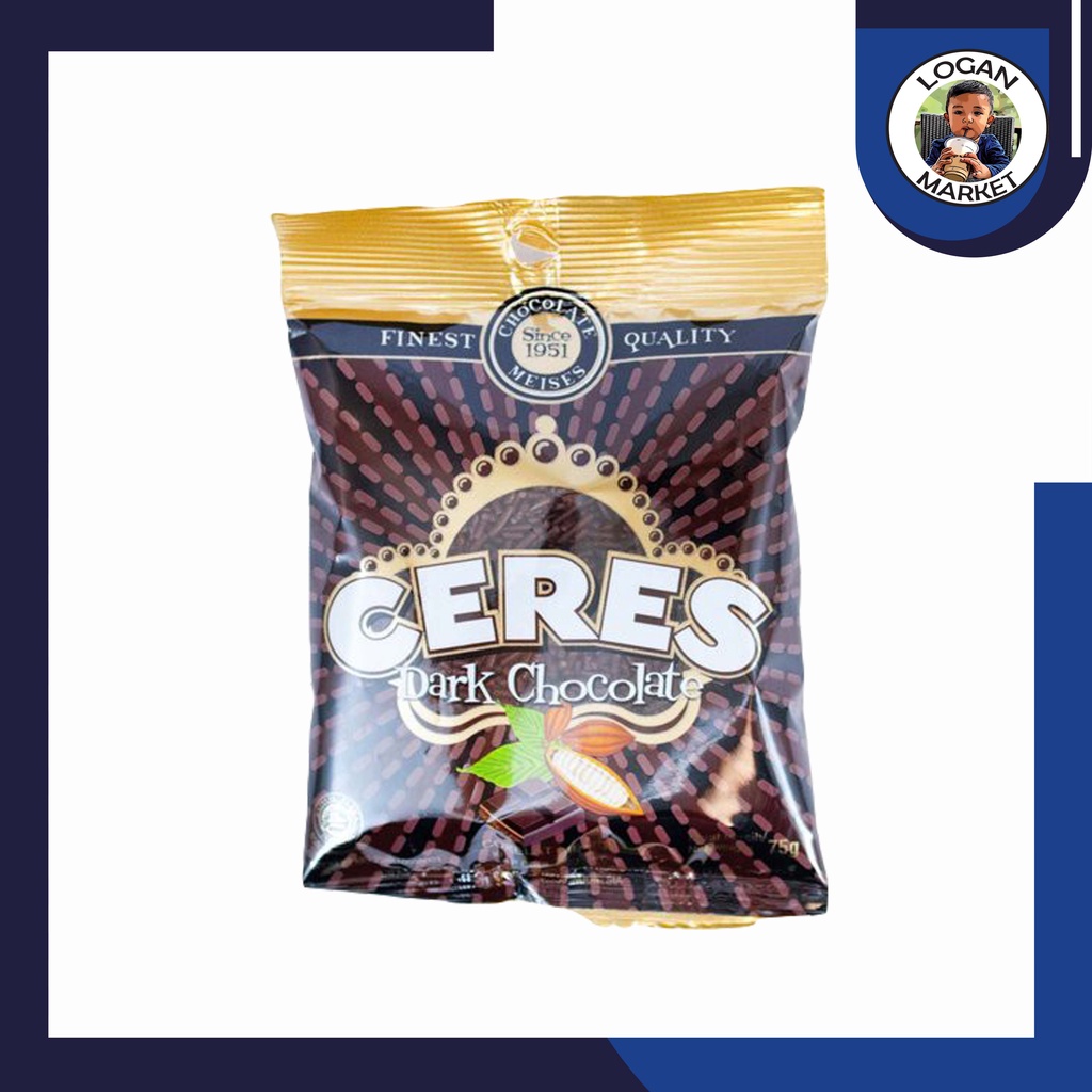Ceres Meses Meises Dark Chocolate Coklat Hagelslag 75gr 75gram 75 gram ...