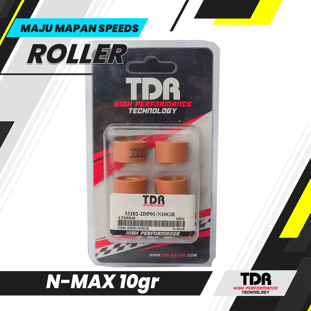 Roller NMAX - Mio 125 - Aerox 10Gr TDR / Roller TDR NMAX - MIO 125 ...