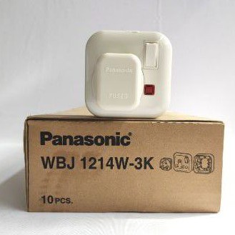 PANASONIC STOP KONTAK AC SET KOMPLIT PUTIH WBJ 1214W-3K | Lazada Indonesia