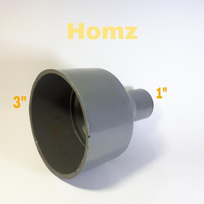 Vlok Sok 3 x 1" Aw Pvc/Plok Sok 3 x 1 inch/Reducer Sock/Socket 3x1 in ...