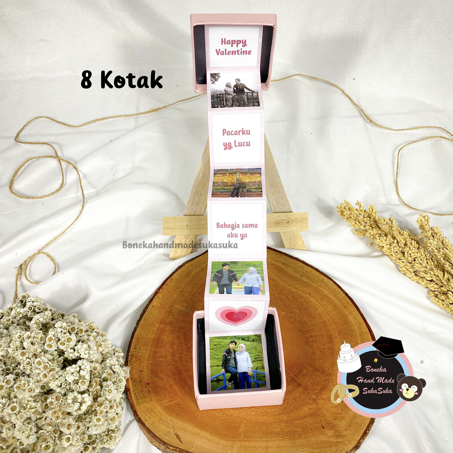 Box Foto Custom 8 Foto Hard Box Tebal GRATIS CETAK FOTO dan Kartu ...