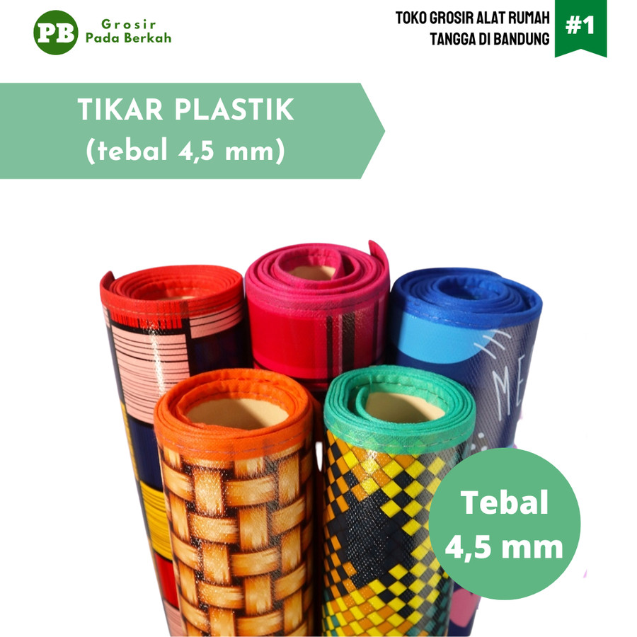 Tikar Plastik Rumah Spon Tebal Jumbo 120 x 200 / Motif karakter / Tikar ...