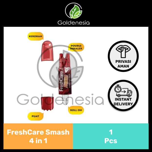Freshcare Smash Double Inhaler + Roll On - Minyak Angin Aromatherapy ...
