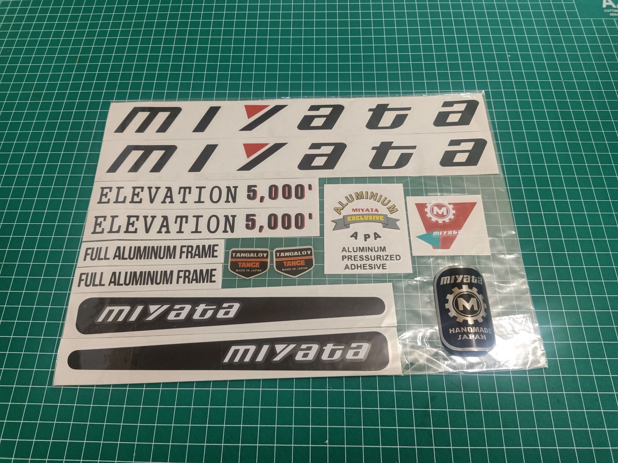 stiker dan emblem sepeda miyata | Lazada Indonesia