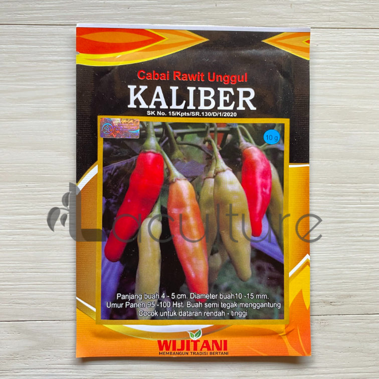 Benih Cabe Cabai Rawit Unggul KALIBER Isi 10 gram Wijitani | Lazada ...