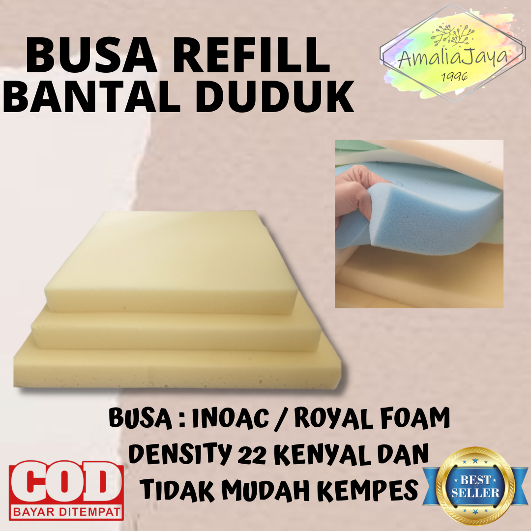 REQUEST UKURAN 200X50X2CM BUSA ALAS DUDUK | BUSA REFIL | Lazada Indonesia