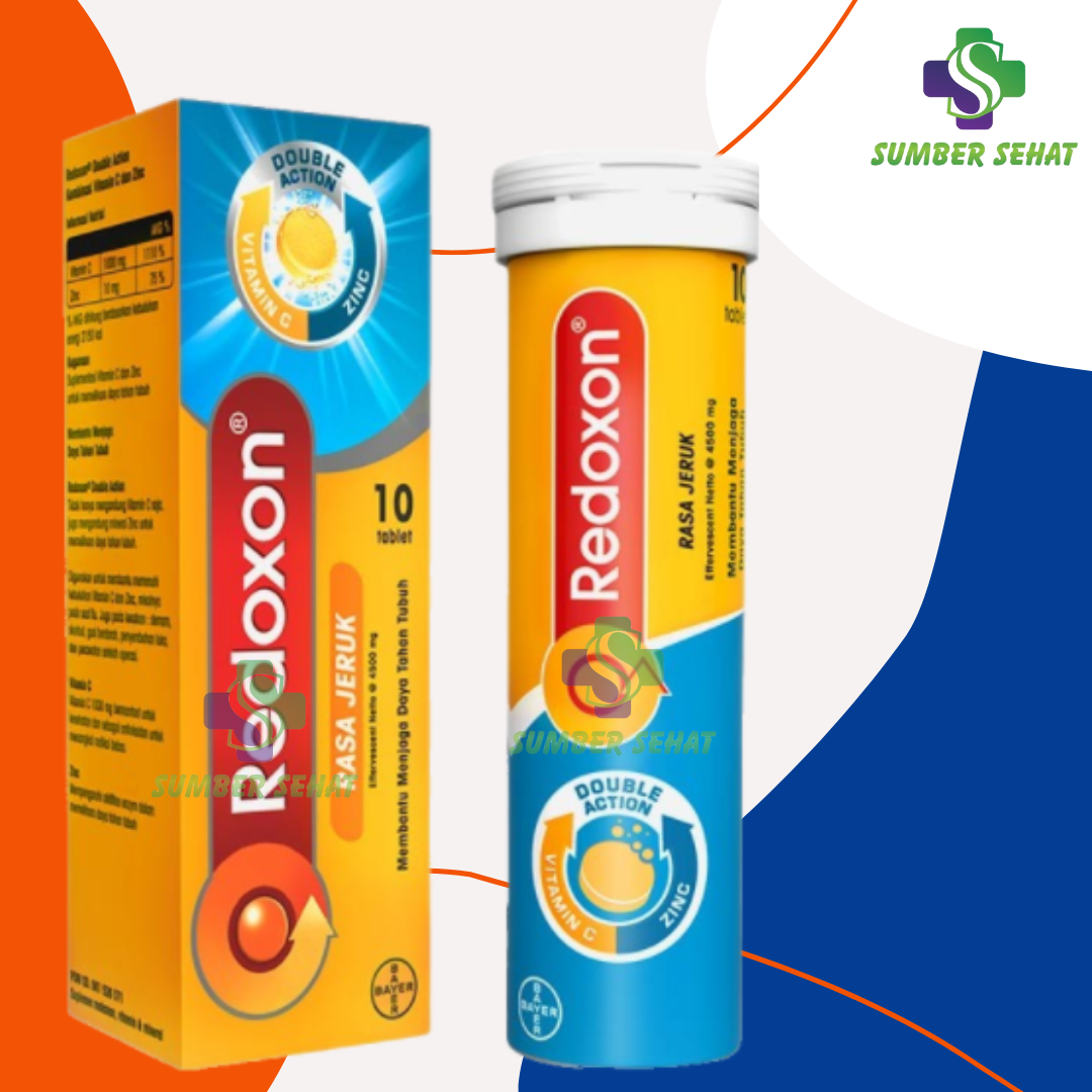 REDOXON EFFERVESCENT TRIPLE ACTION TUBE 10 TABLET | Lazada Indonesia