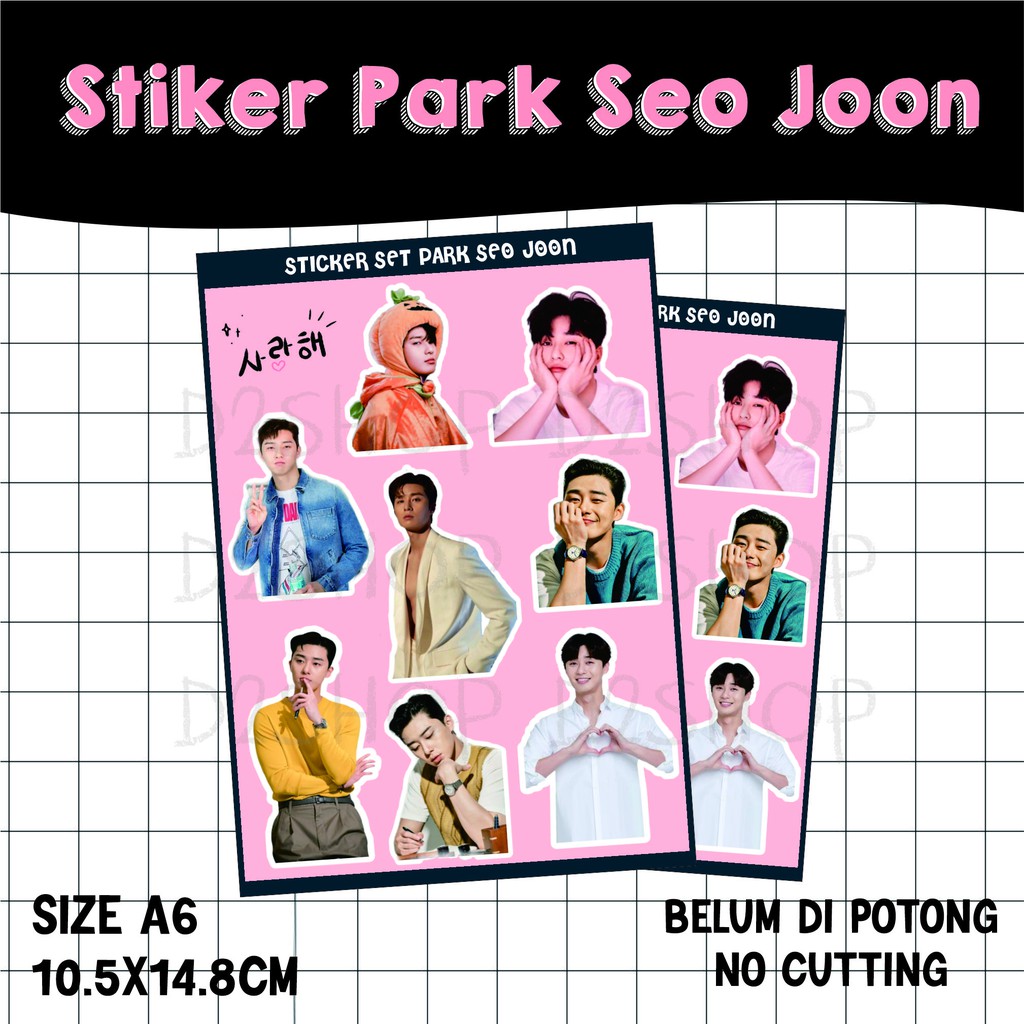 STIKER KDRAMA OPPA CHA EUN WOO KIM SOO HYUN NAM JOO HYUK | Lazada Indonesia