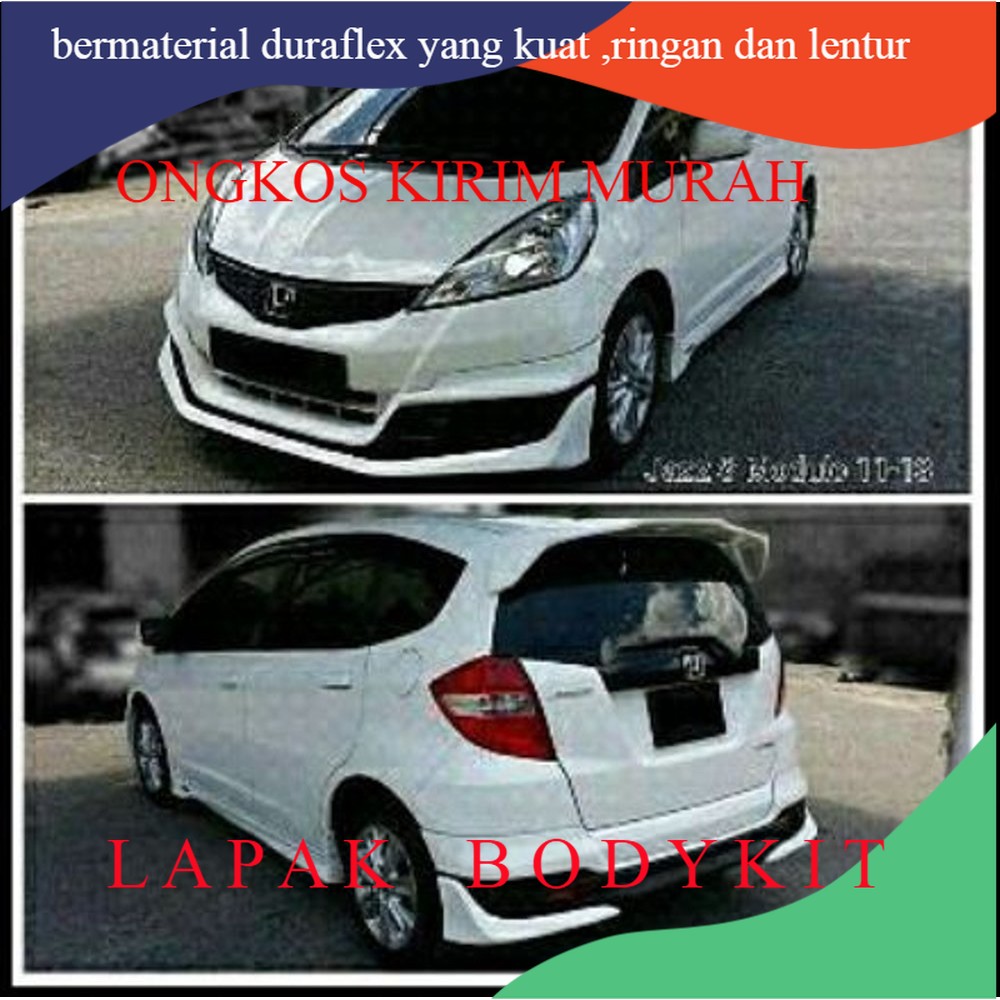 BodyKit Honda Jazz Type S Modulo 2011-14 | Lazada Indonesia