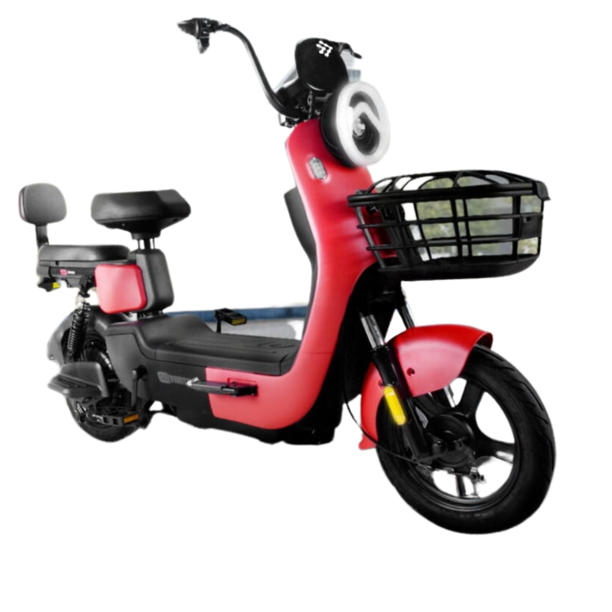 Sepeda Listrik StartGo E1 Electric Bike Start Go E1 E-Bike Red Yellow ...
