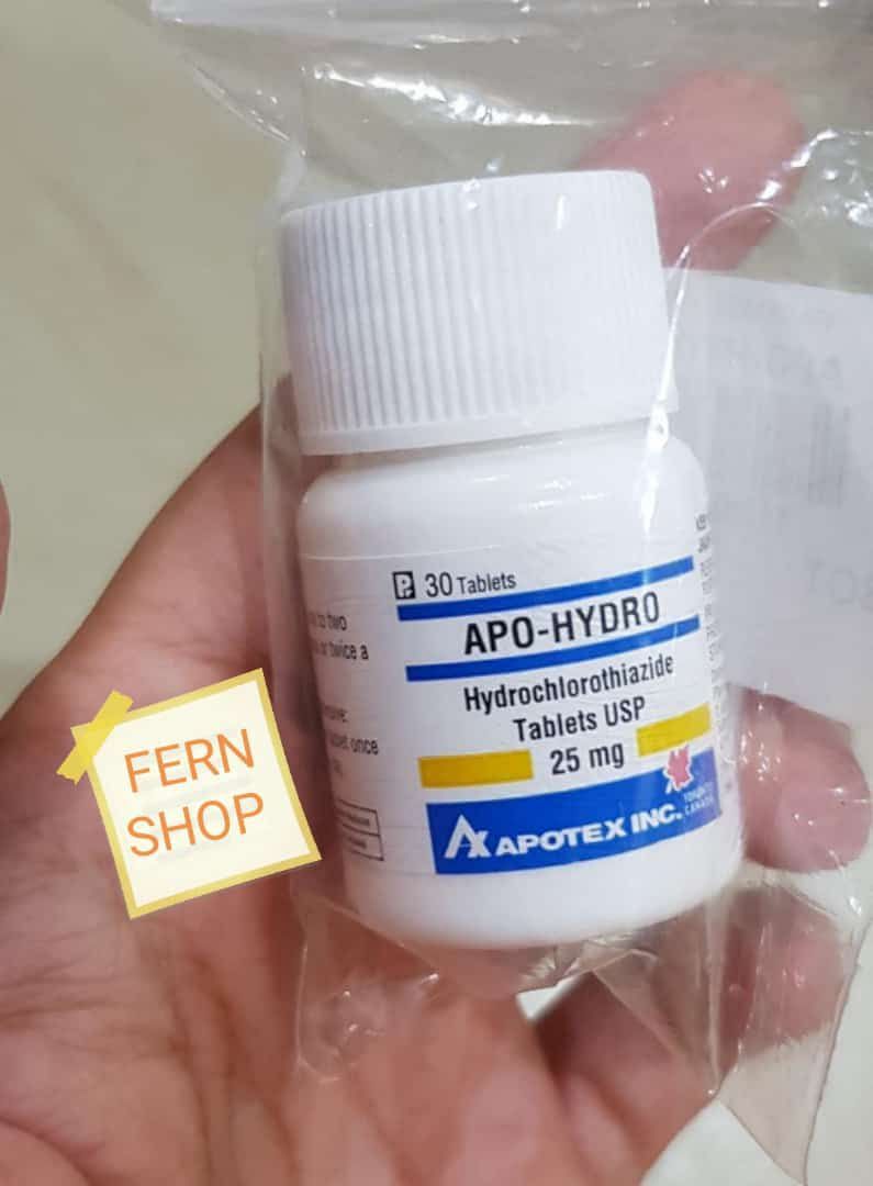 APO-HYDRO 25mg Isi 30 Tablets Obat Hipertensi | Lazada Indonesia