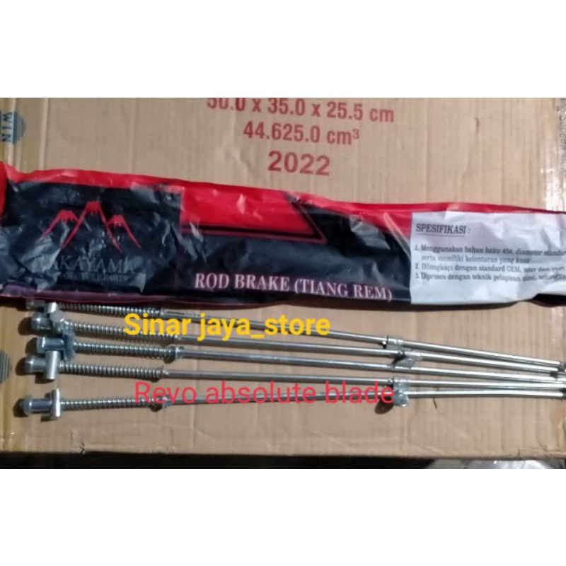 Tiang Rem Lidi Rem Kawat Rem Revo Absolute Blade Takayama 5.2 mm(Harga ...