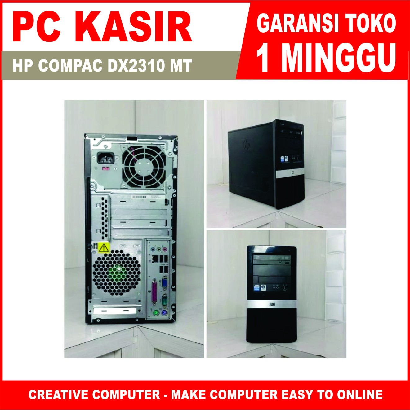 PC KASIR - HP COMPAC DX2310 MT | Lazada Indonesia