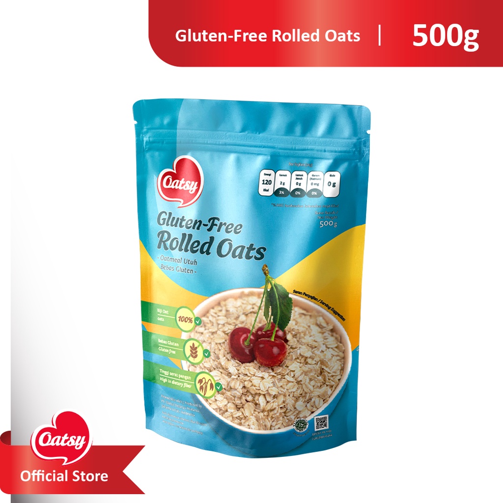 OATSY Gluten Free Rolled Oats 500gr | Lazada Indonesia