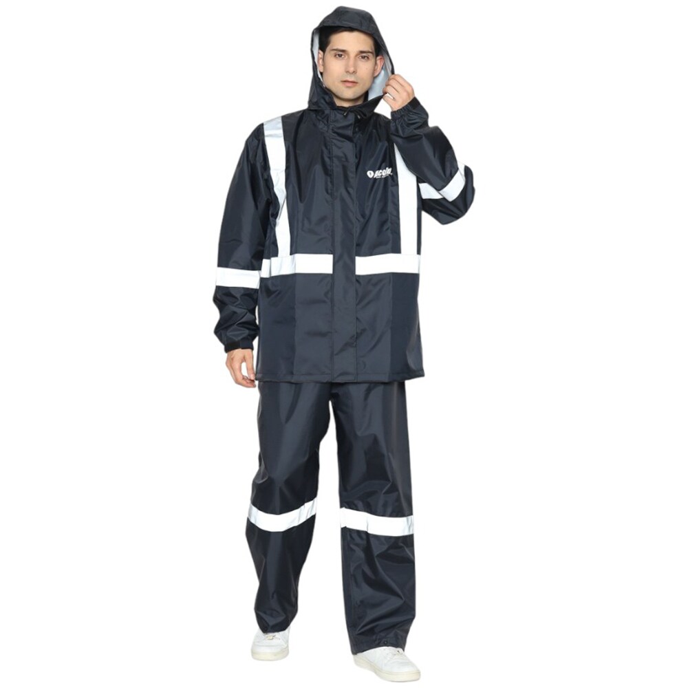 Jas Hujan Acold Raintol BISON Premium Safety | Lazada Indonesia