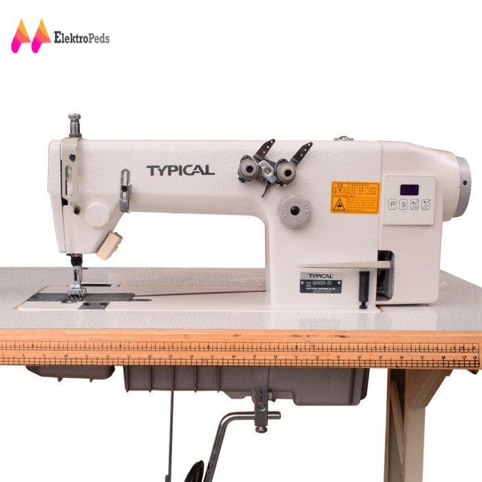 TYPICAL GK 0059-2D Mesin Jahit Jarum 2 Rantai MH Industrial Servo ...