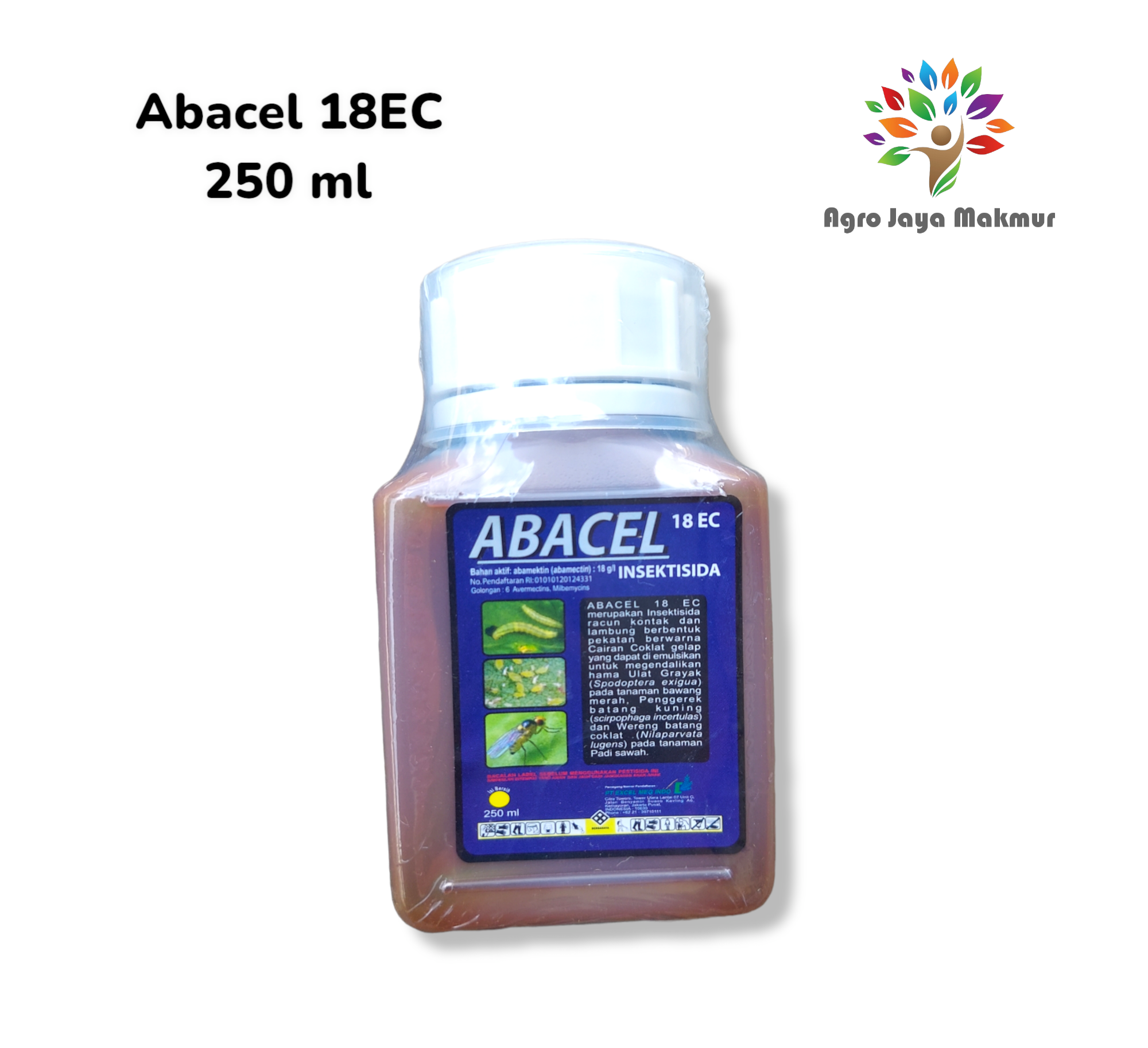 Abacel 18 ec 250 ml insektisida abamektin 18 ec racun hama abacel abacel 250ml obat racun abacel ...