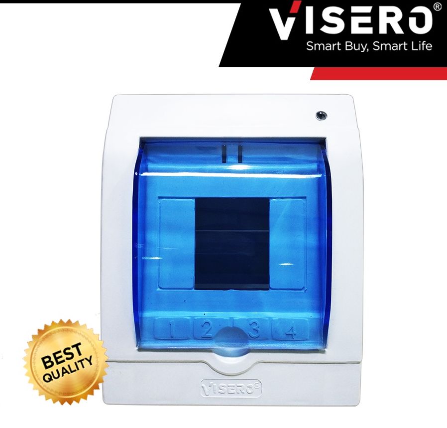Box MCB 4 Group + LED / Fuse Box / Box Sekring Outbow Visero (VCB-04LED ...