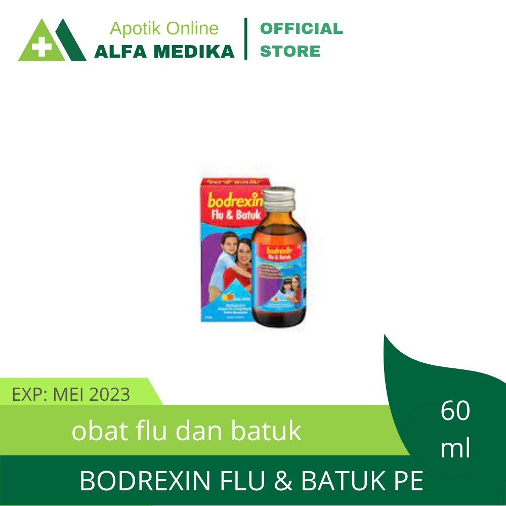 BODREXIN FLU BATUK BERDAHAK PE SYRUP 56 ML | Lazada Indonesia