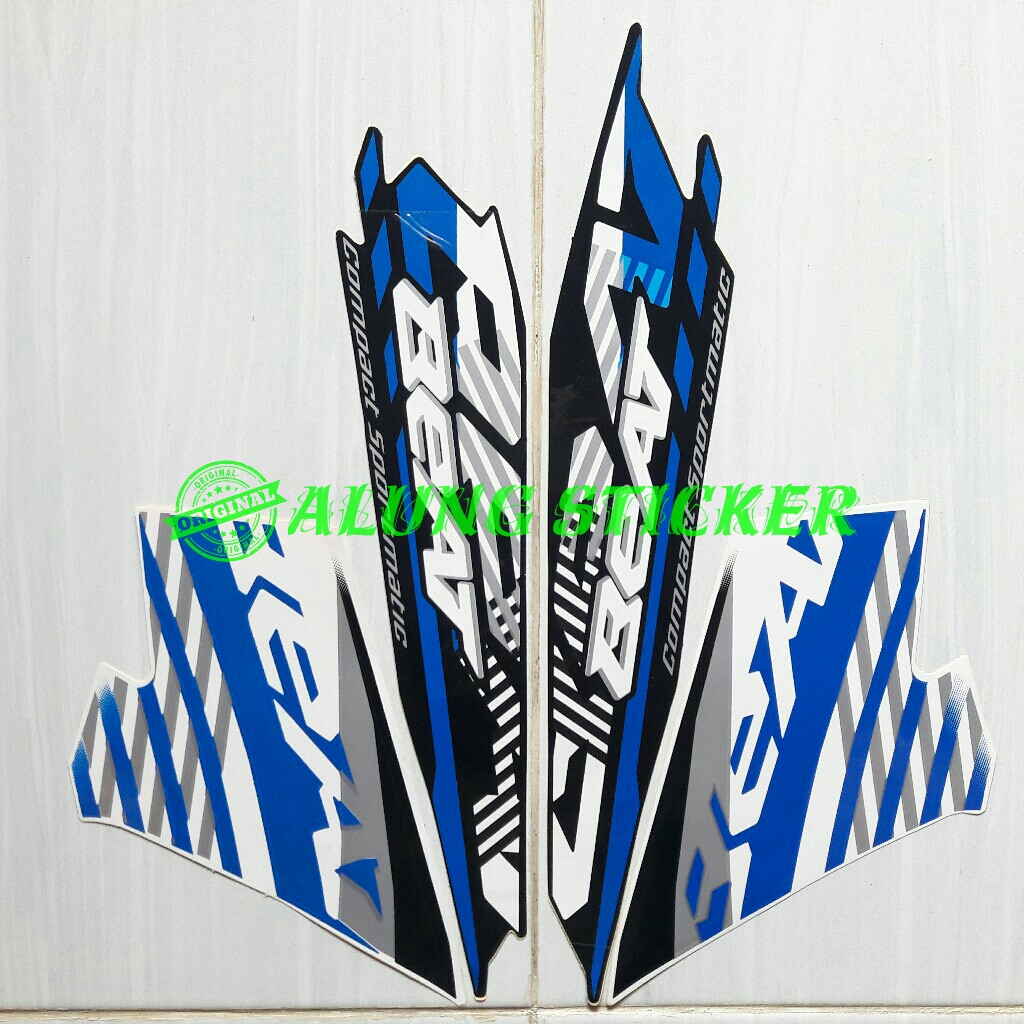 STIKER MOTOR LIS BODY MOTOR LIS POLET MOTOR HONDA BEAT FI 2021 CBS ...