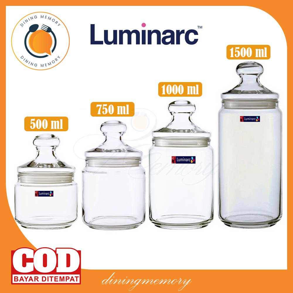 Luminarc Toples Kaca Polos Club Jar | Lazada Indonesia