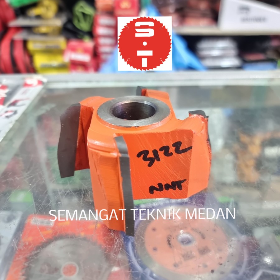 PISAU PROFIL ROUTER KOMBINASI 442 443 SPINDLE KAYU PETAK PANEL 3122 ...