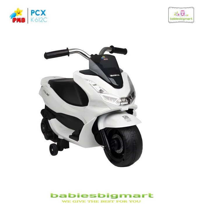 Mainan Anak Motor Aki PMB K 612 C Honda PCX Mini Lisensi Resmi | Lazada ...