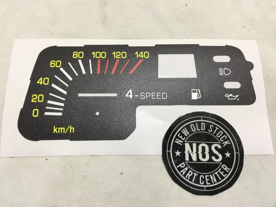 STICKER STIKER SPEEDOMETER SPEEDO SPIDO YAMAHA ALFA COPY ORIGINAL ...