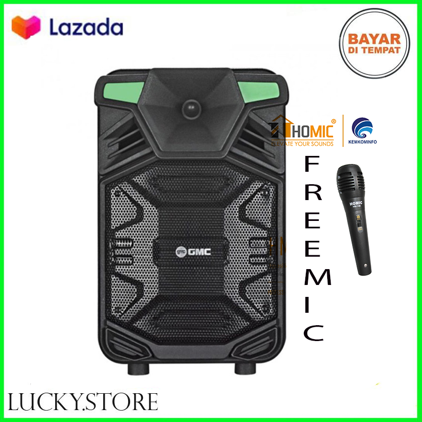 SPEAKER MEETING SPEAKER AKTIF GMC 897M BLUETOOTH MURAH FREE MIC ...