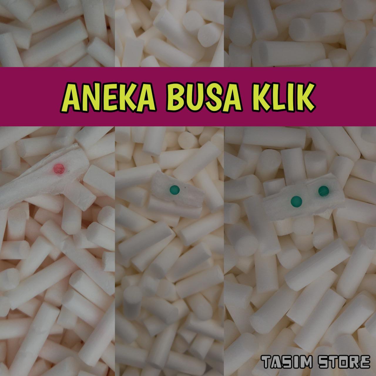 ANEKA BUSA FILTER KLIK UKURAN REGULER - MILD - ESSE KEMASAN 100 GRAM ...