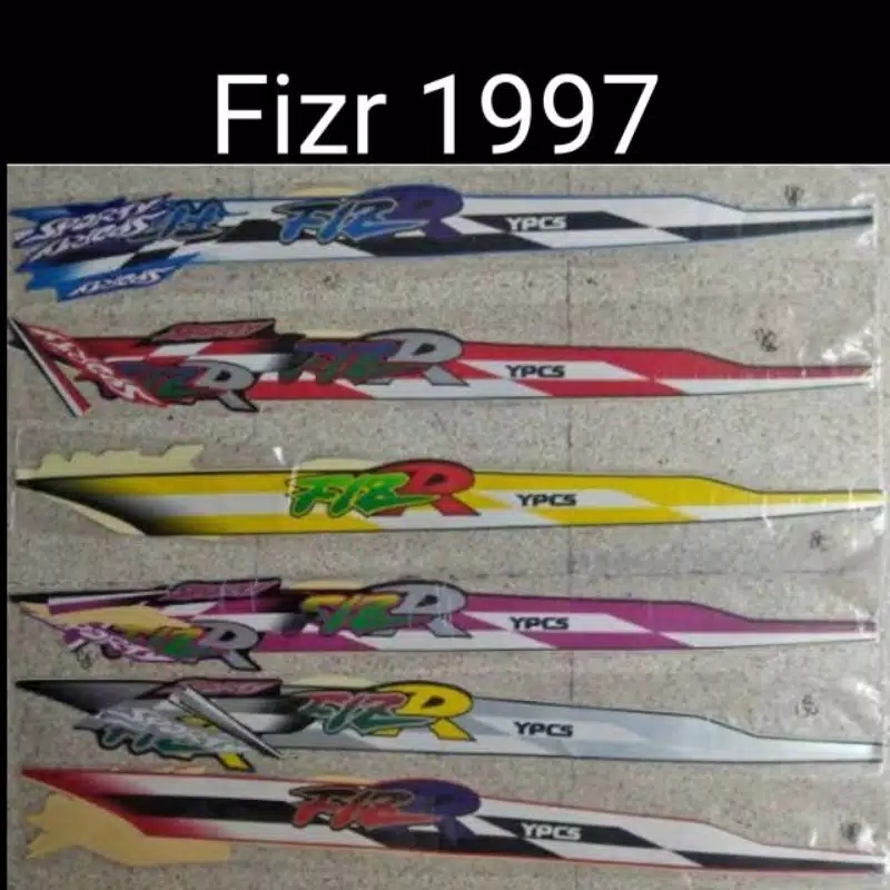 STRIPING SEPEDA MOTOR YAMAHA FIZR FIZ R F1Z R 1996 1997 1998 1999 ...