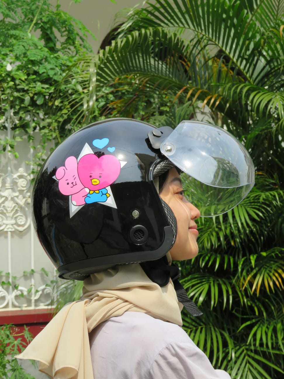 HELM RETRO CLASSIC BOGO BTS BT21 ARMY | Lazada Indonesia