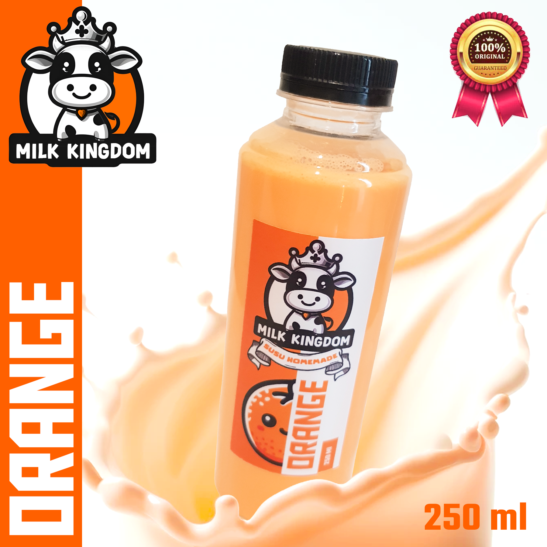 Susu Jeruk Homemade - Milk Kingdom Original PREMIUM QUALITY | Lazada ...
