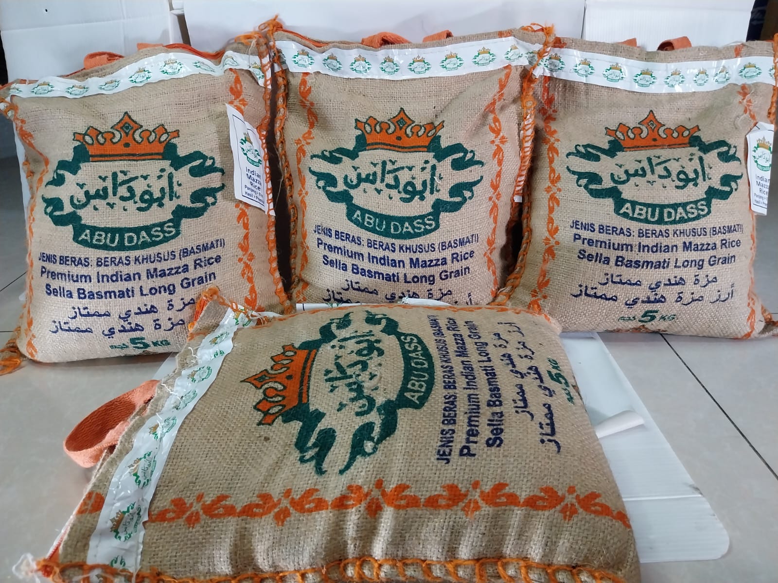 Beras Basmati Abu Dass 5kg Basmati Rice | Beras Pakistan | Beras India ...