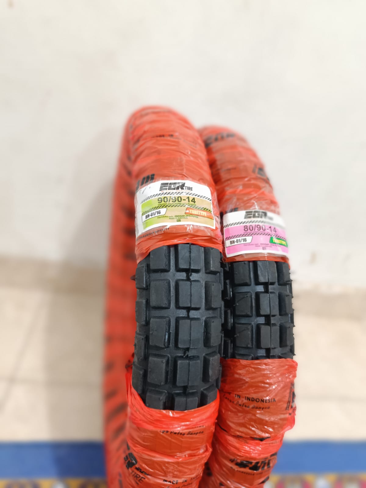 ban trail ukuran 80/90-14 dan 90/90-14 ban trail motor beat vario mio ...