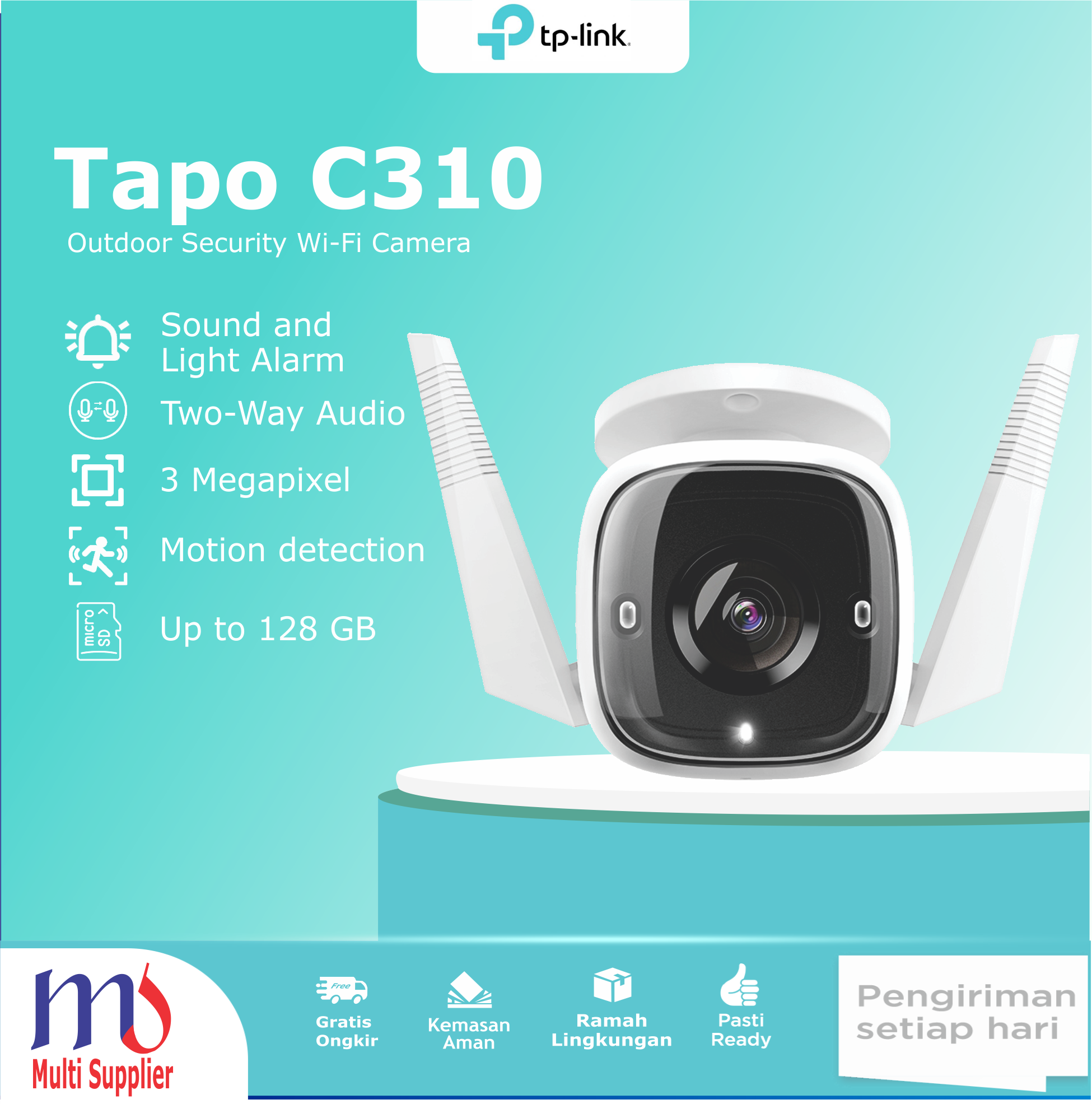 TP-Link Tapo C310 3MP Outdoor Security Wi-Fi Camera | Lazada Indonesia