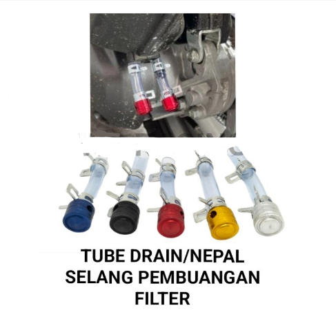 NEPEL SELANG FILTER CNC TUBE DRAIN SELANG PEMBUANGAN FILTER UDARA MOTOR ...
